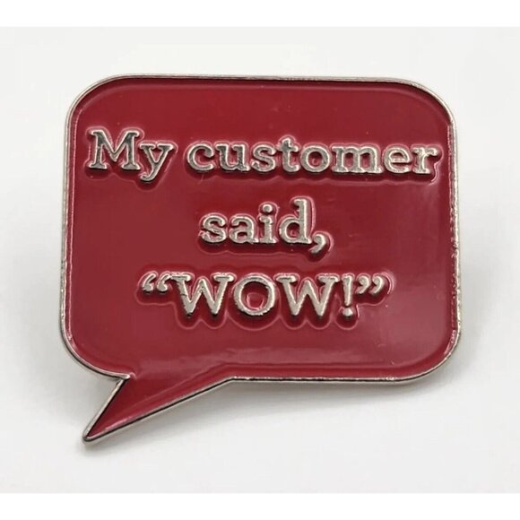 Unbranded | Jewelry | My Customer Said Wow Employee Lapel Pin Customer ...